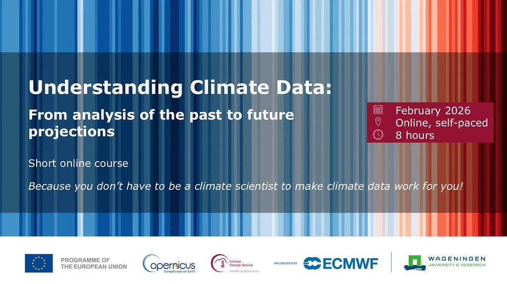 Online course: Understanding climate data from analysis of the past to ...