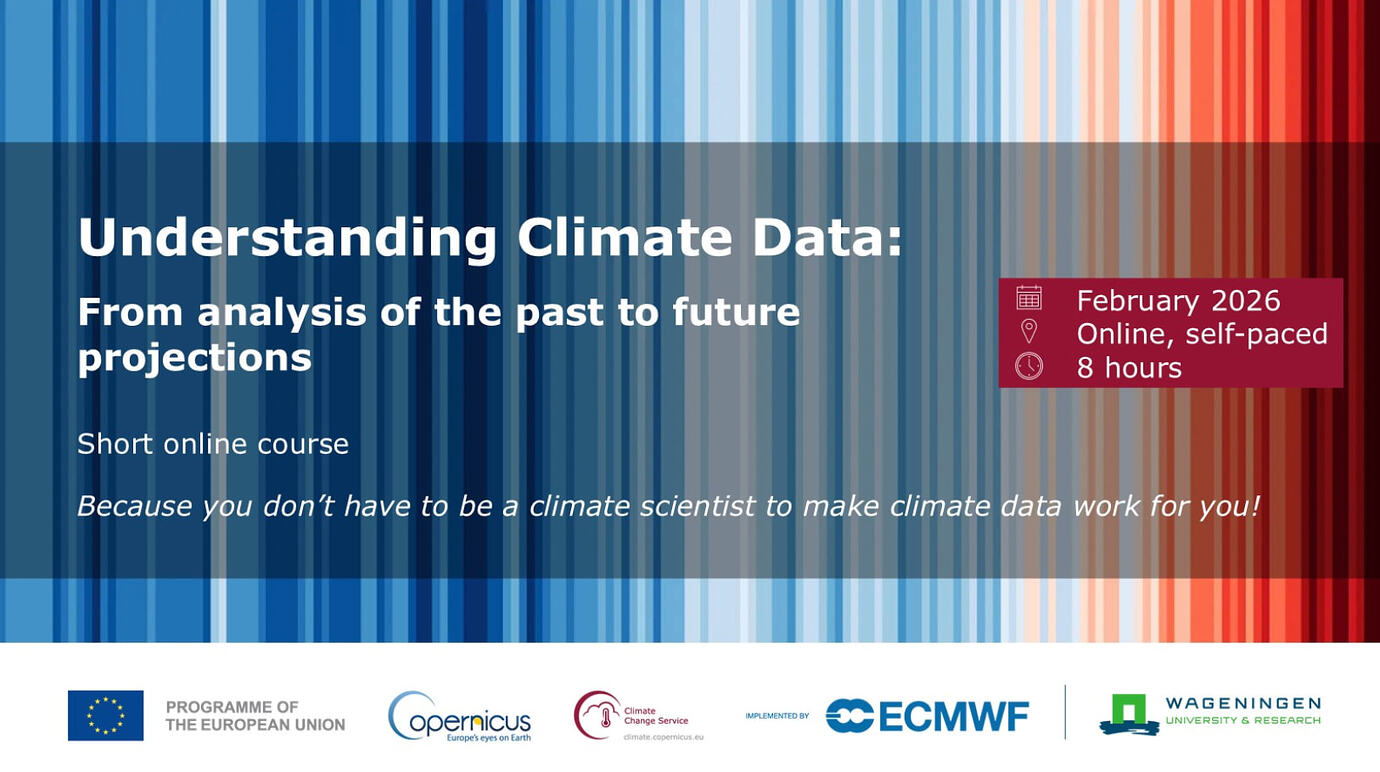 Online course: Understanding climate data from analysis of the past to ...