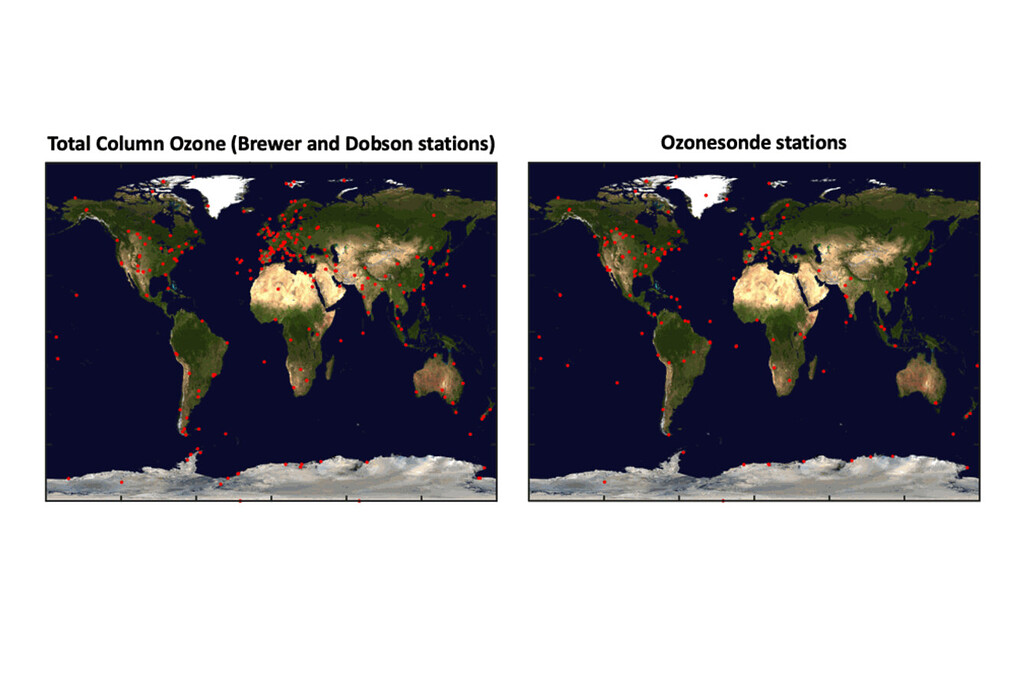 In situ total column ozone and ozone soundings from WOUDC for 2023 ...